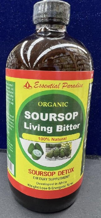 Organic soursop living bitter(16.oz) .100% natural :: nazaroma.com